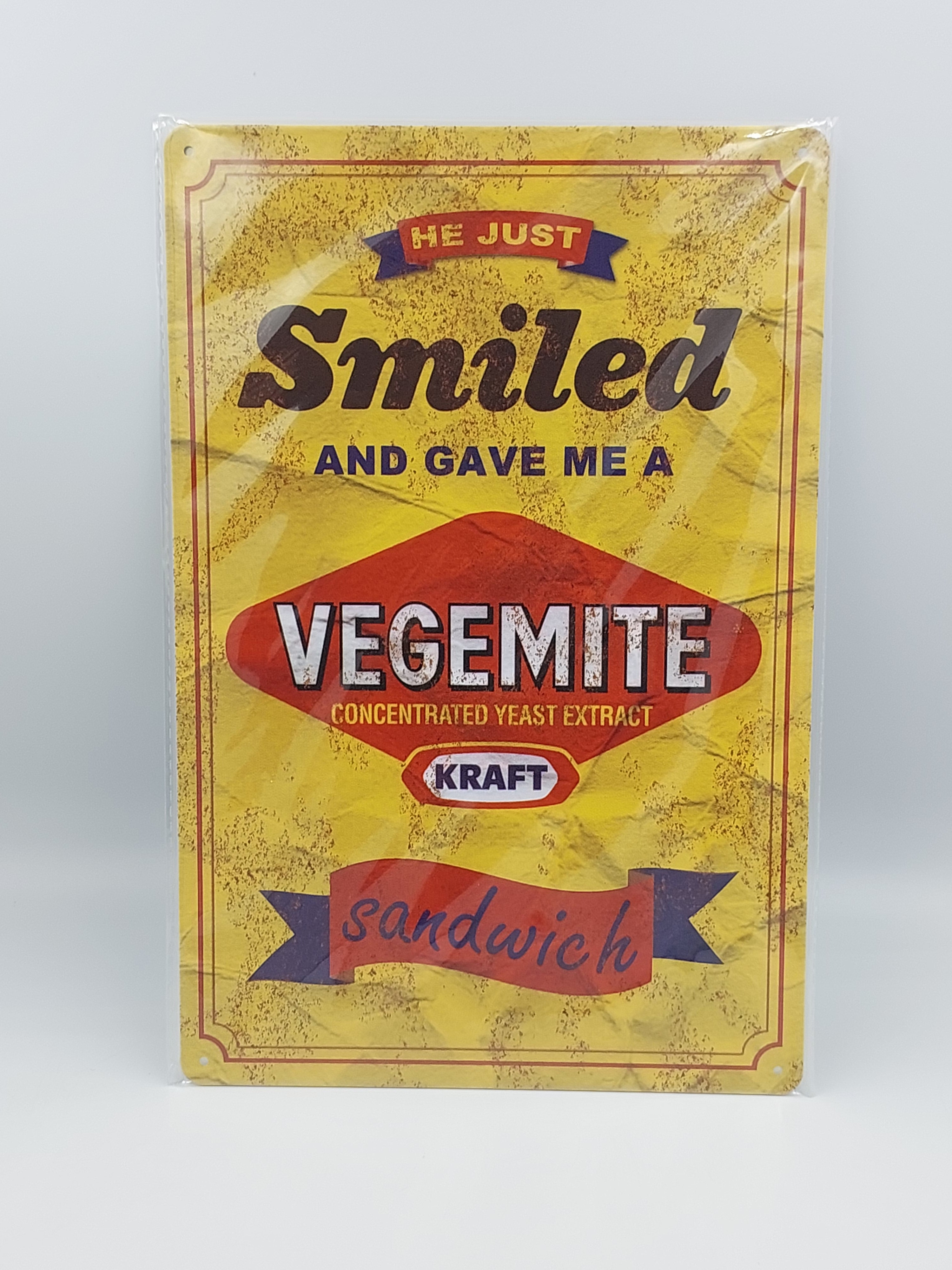 VEGEMITE TIN SIGN – Success Gifts